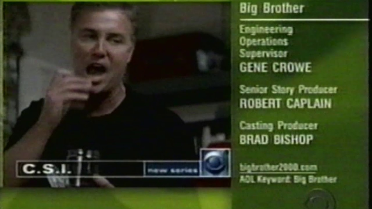 CBS Split Screen credits (July 15, 2000) - YouTube