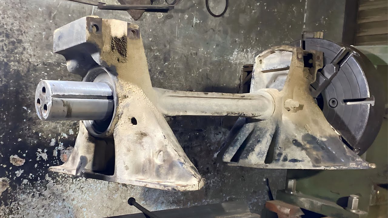 Repairing Process of Truck Trunnion Bushing Size on lath - Talented ...