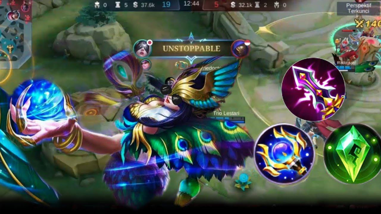 item build pharsa full Damage - YouTube