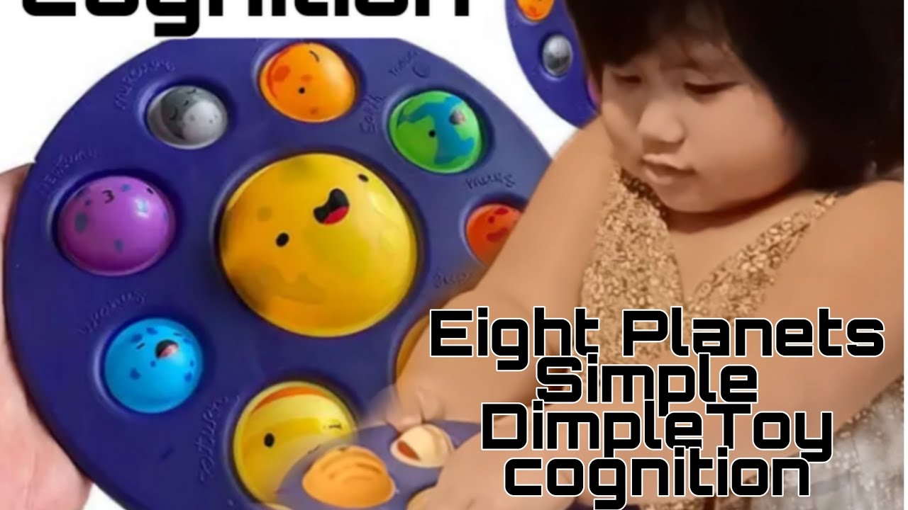 FIDGET SOLAR SYSTEM | SIMPLE DIMPLE TOY COGNITION - YouTube