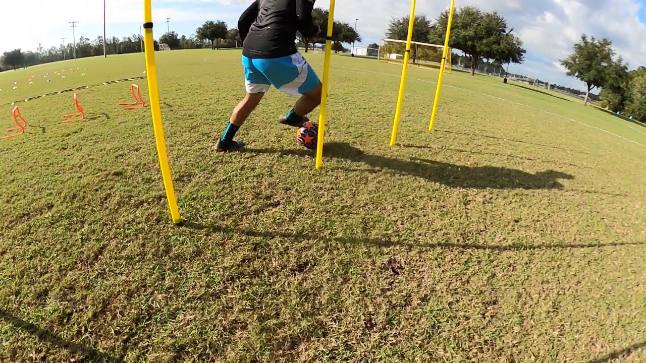 Agility Stick Left Foot Finish 1 - YouTube