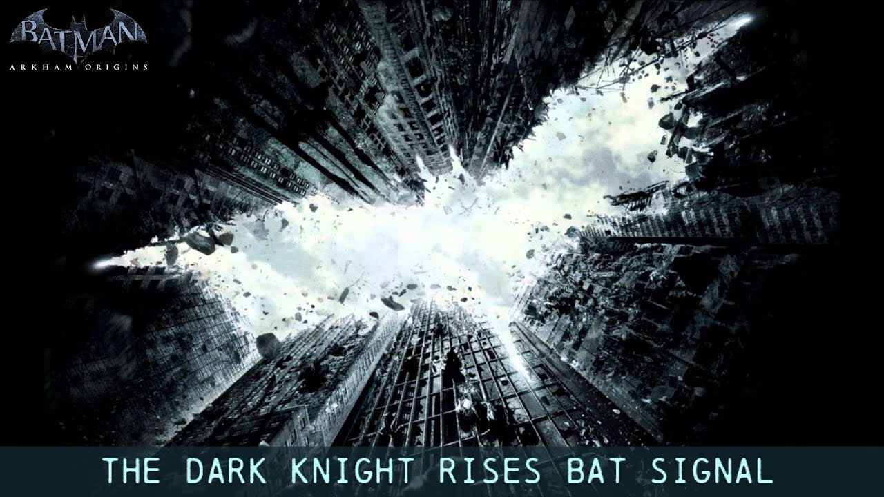SKIN; Batman; Arkham Origins; The Dark Knight Rises Bat Signal - YouTube