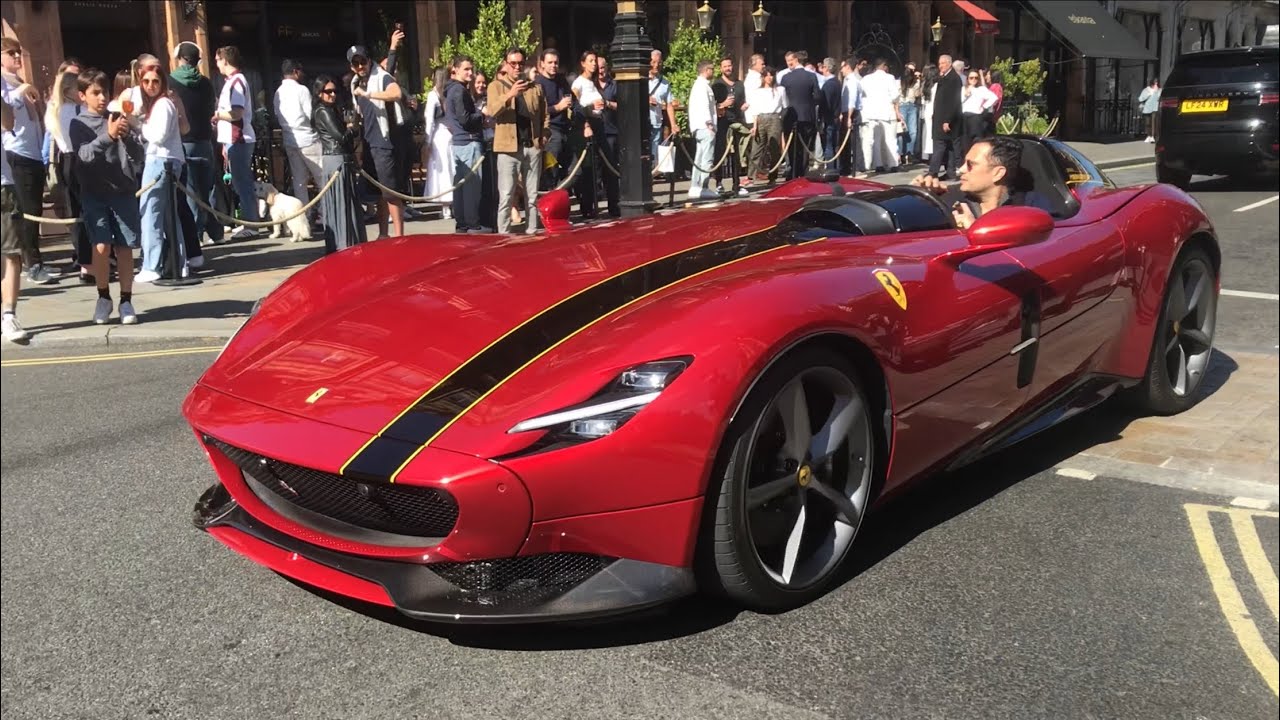 YOU HAD TO WATCH THE CAR GO!: Ferrari Monza SP1 Hypercar Exhaust Sound ...