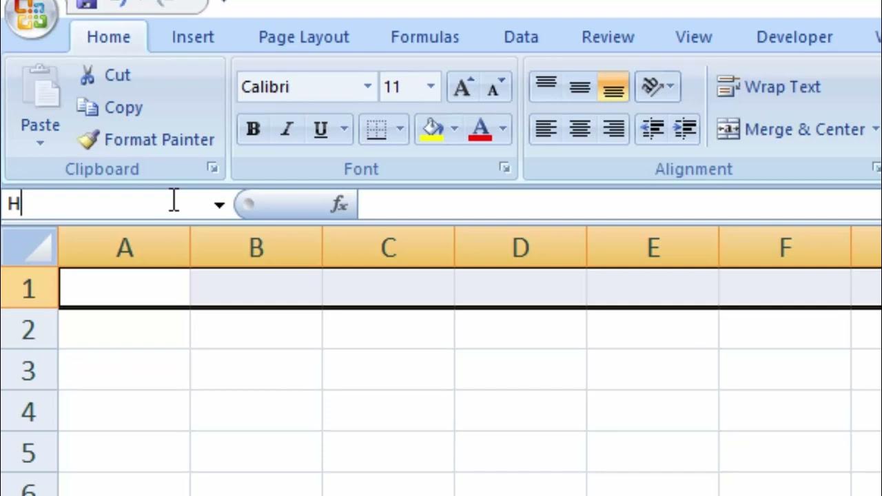 Short cut key in Ms Excel 2007 in hindi@COMPUTEREXCELSOLUTION #exceltricks #excelshortcuts - YouTube