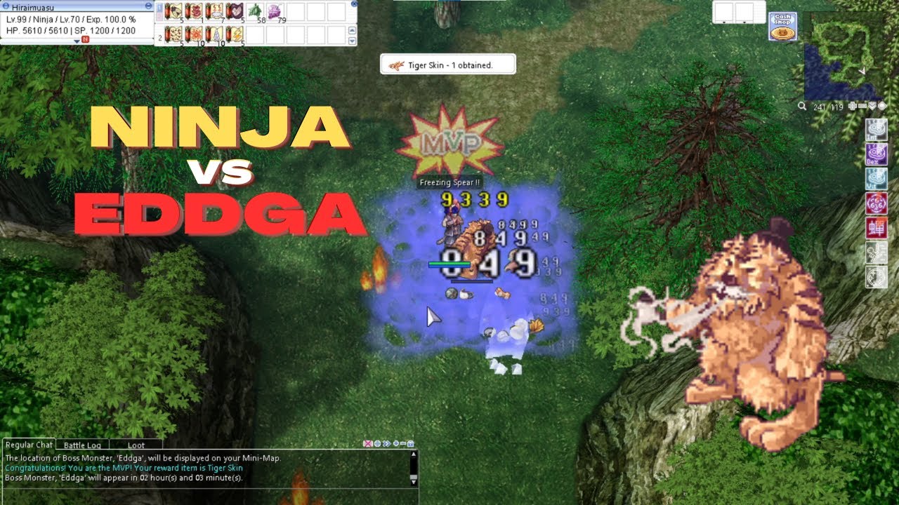 Ninja vs Eddga | Magic Build | Ragnarok Pre-Renewal - YouTube