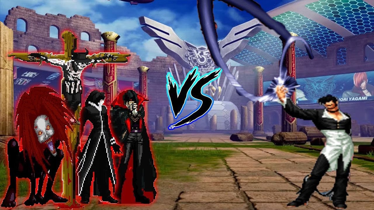 (Mugen World) Super Horror Team Vs New Orochi Iori - YouTube