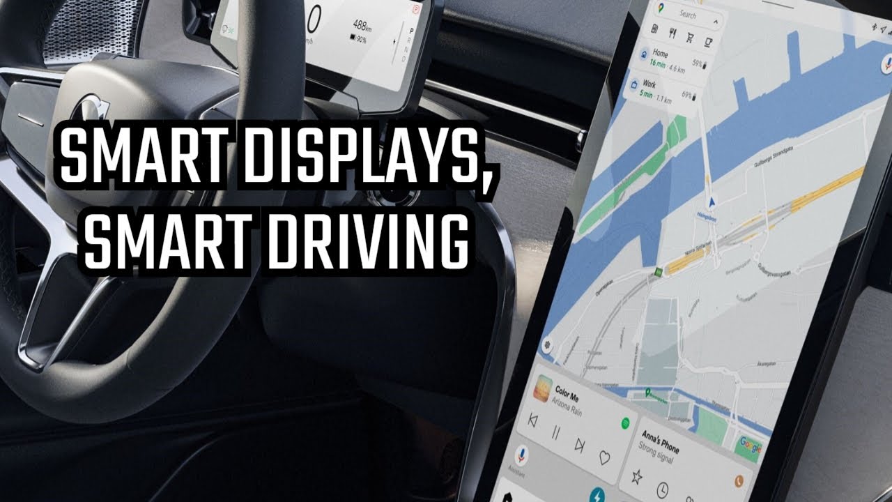 Volvo EX90: Revolutionizing Driving with Intelligent Displays - YouTube