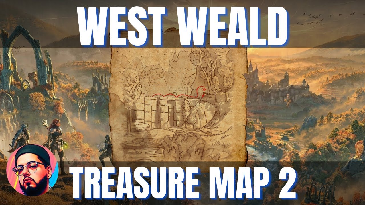 West Weald Treasure Map 2 [Elder Scrolls Online] ESO - YouTube