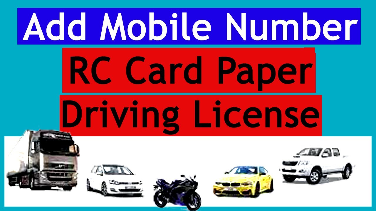 How To Add Mobile Number In VEHICLE RC DRIVING LICENSE Telangana RTA how-to-add-mobile-number-in-vehicle-rc-driving-license-telangana-rta