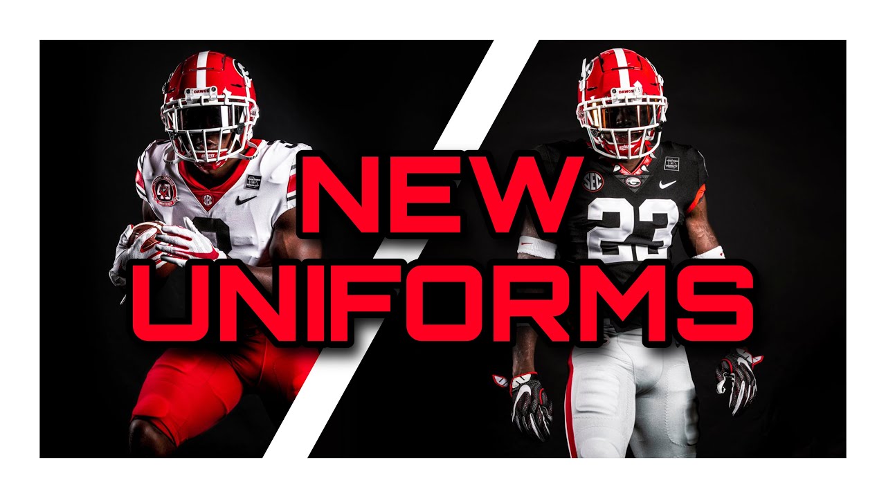 Georgia unveils 2 new NIKE uniforms - YouTube