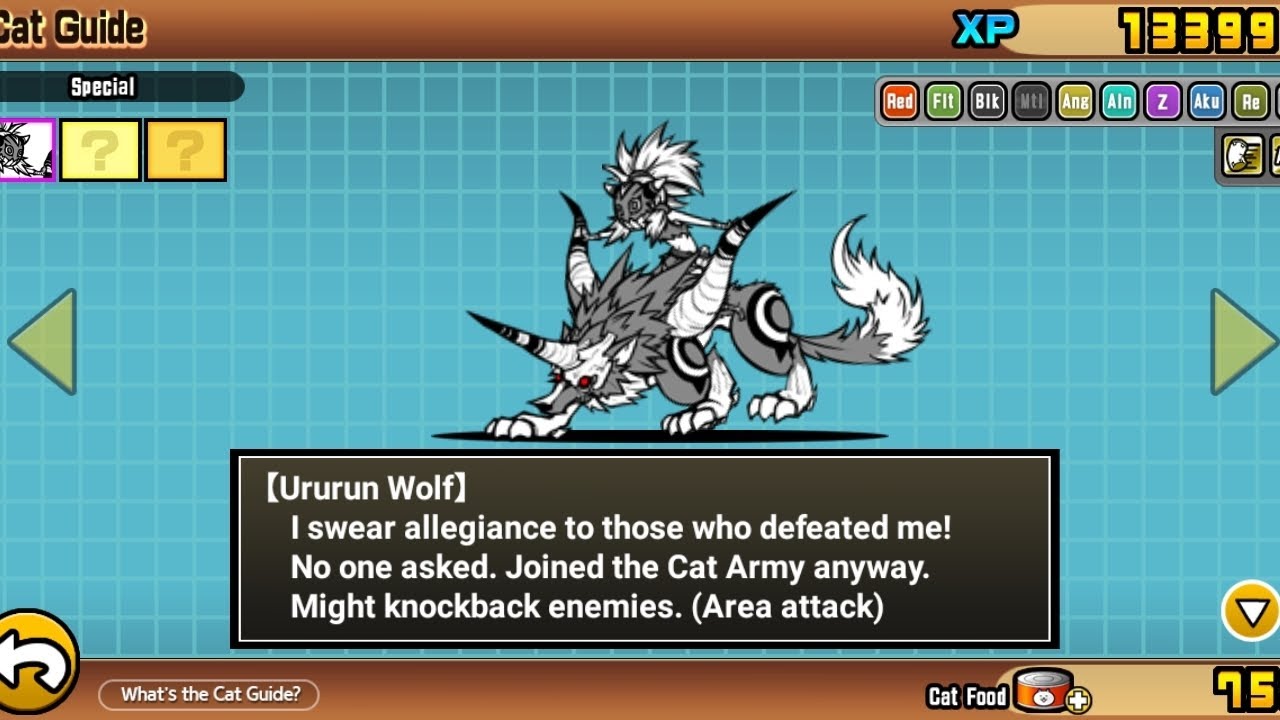 The Battle Cats: Unlock Ururun Wolf - YouTube