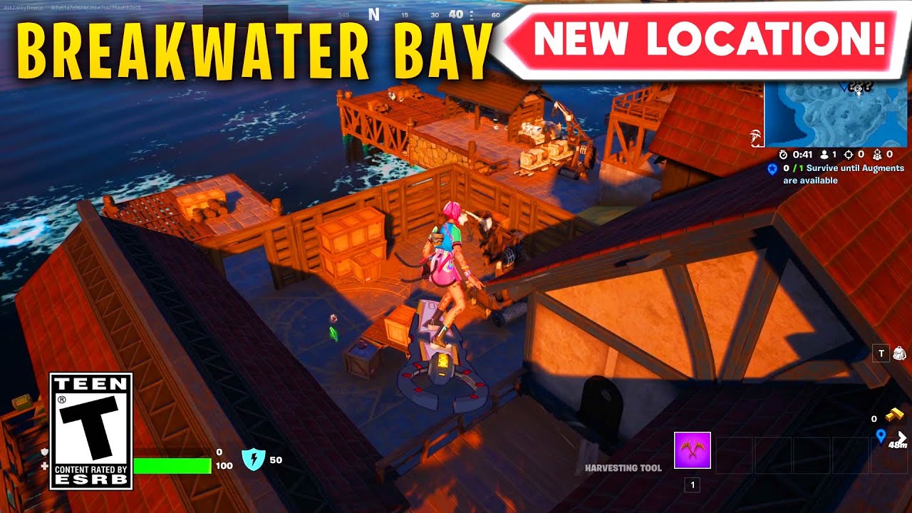*NEW* LOCATION: BREAKWATER BAY (Fortnite Chapter 4) - YouTube