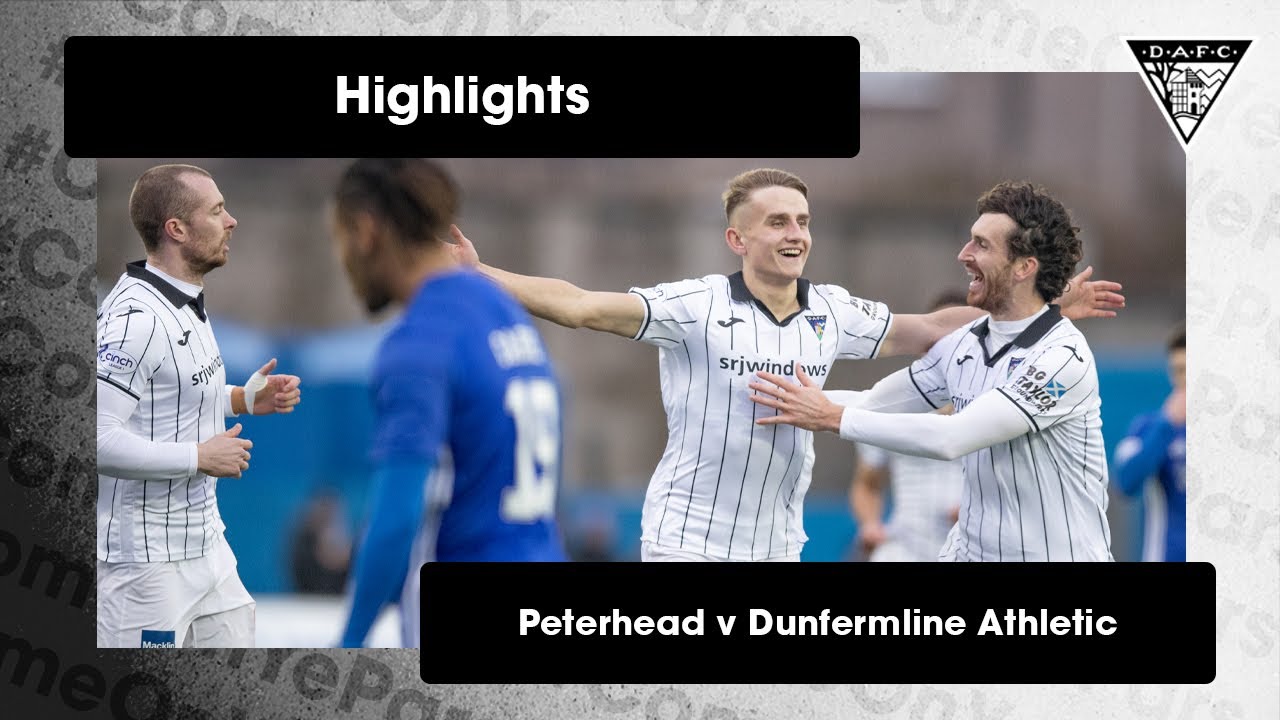 Highlights | 19/11/2022 | vs Peterhead - YouTube