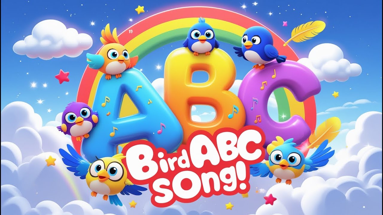Bird ABC Song | Kids Song | Abcd Nursery Rhyme | Kidsentertainment-ind ...