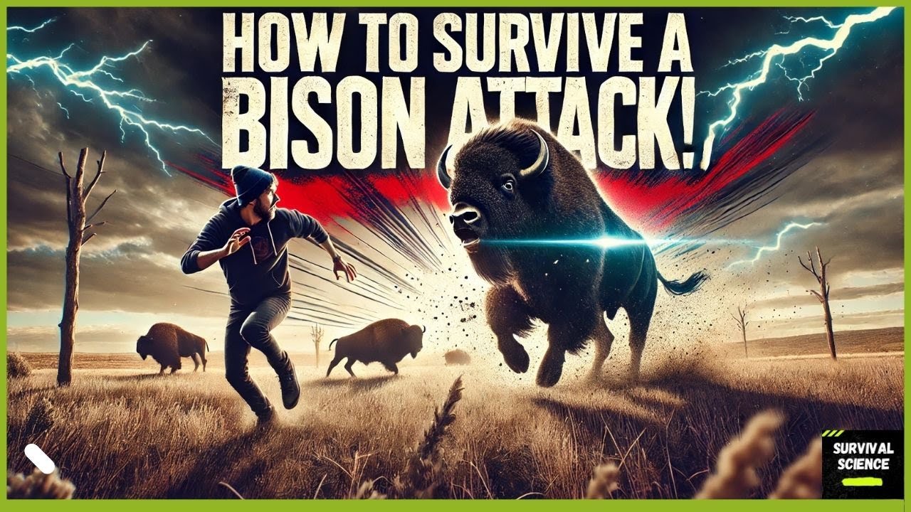 DON'T GET CAUGHT OFF GUARD! Can You Survive a Bison Attack? - YouTube