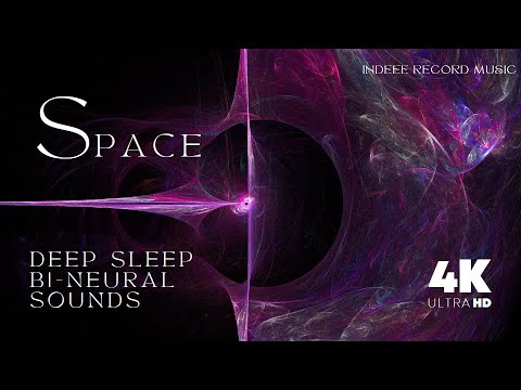 Deep Sleeping Sounds| 3 HOURS of 4K Deep Space | Footage + Bi-Neural ...