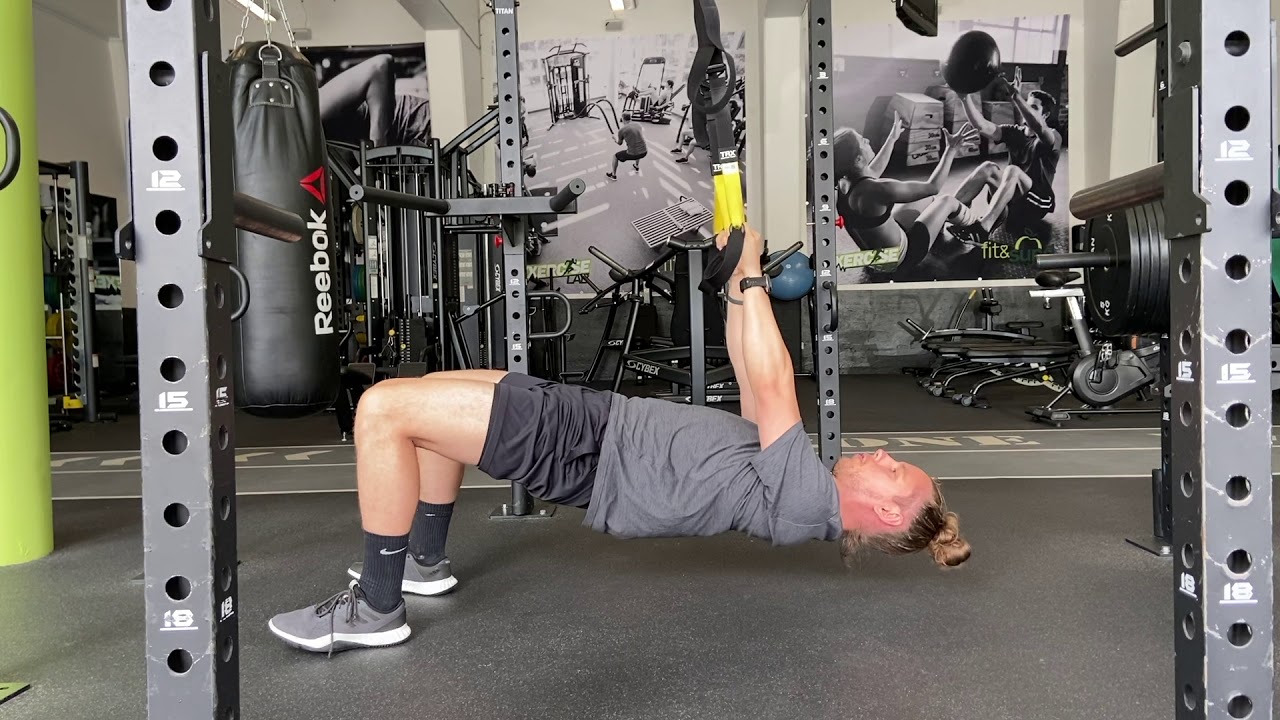Inverted TRX Row - YouTube