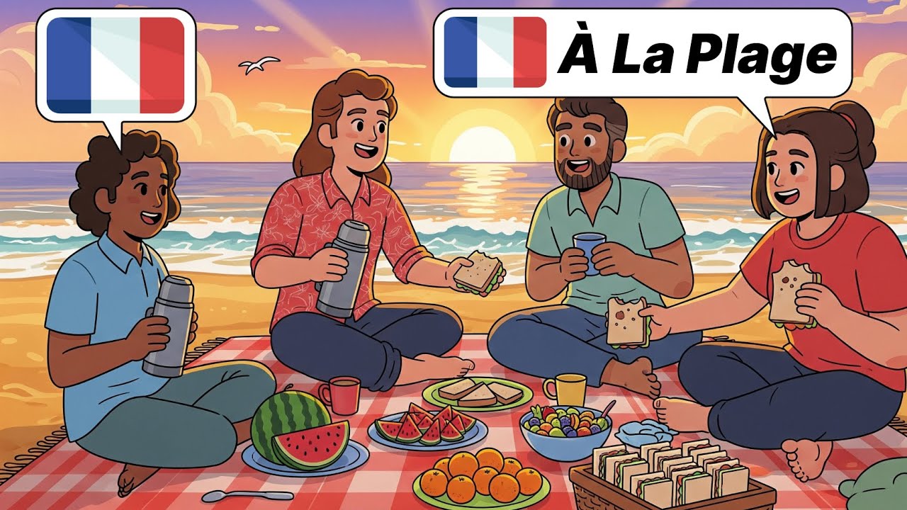 Learn French with Real Conversation - French Story: Écoute en français ...