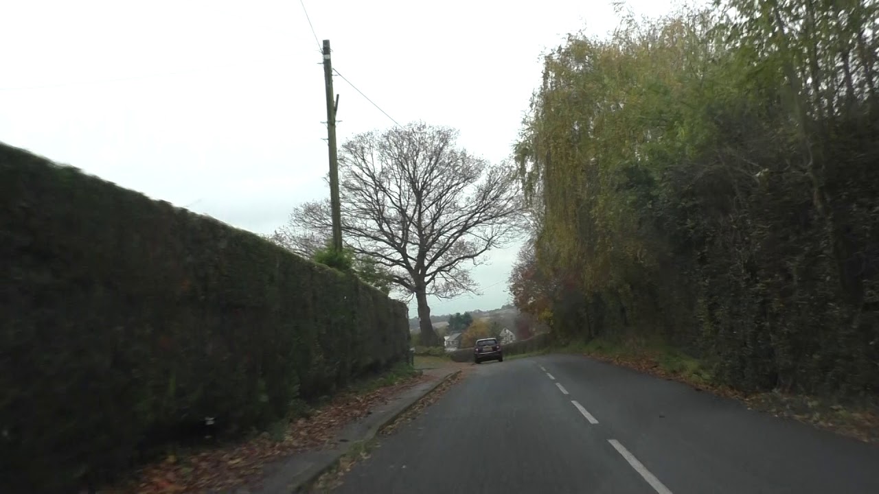 Driving On Claphill Lane, Rushwick, Worcester, Worcestershire, England ...