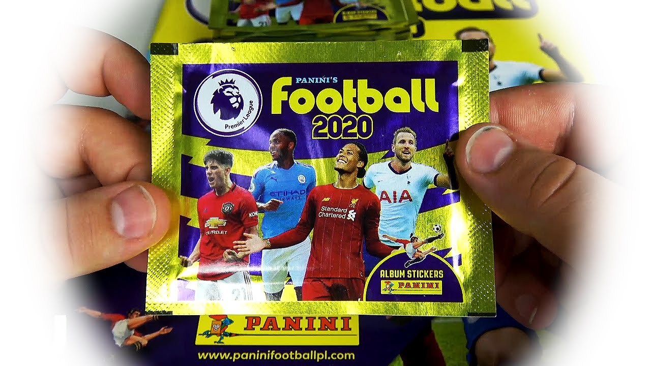 20 Panini Premier League 2019/2020 Sticker Packs - YouTube