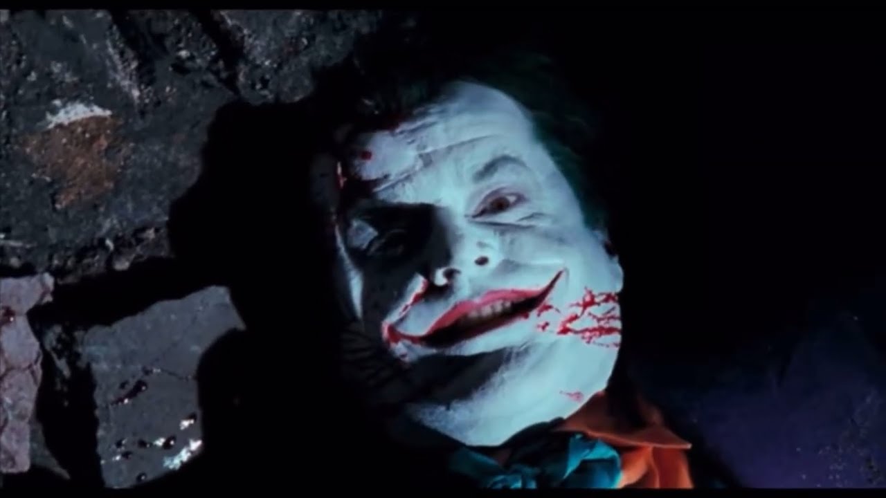 Joker’s Death with reversed laughter - YouTube