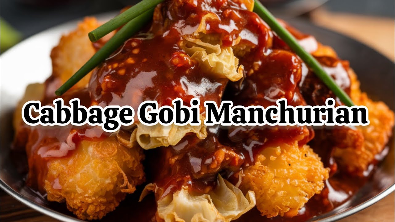 cabbage Gobi Manchurian #cabbage#manchurian#fry#fastfood - YouTube