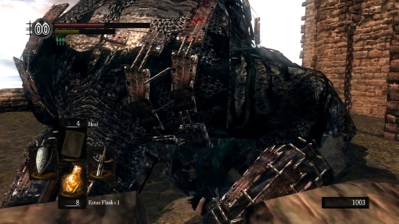 Dark Souls - Part 7 - Sens Fortress and Killing Titanite Demons and ...