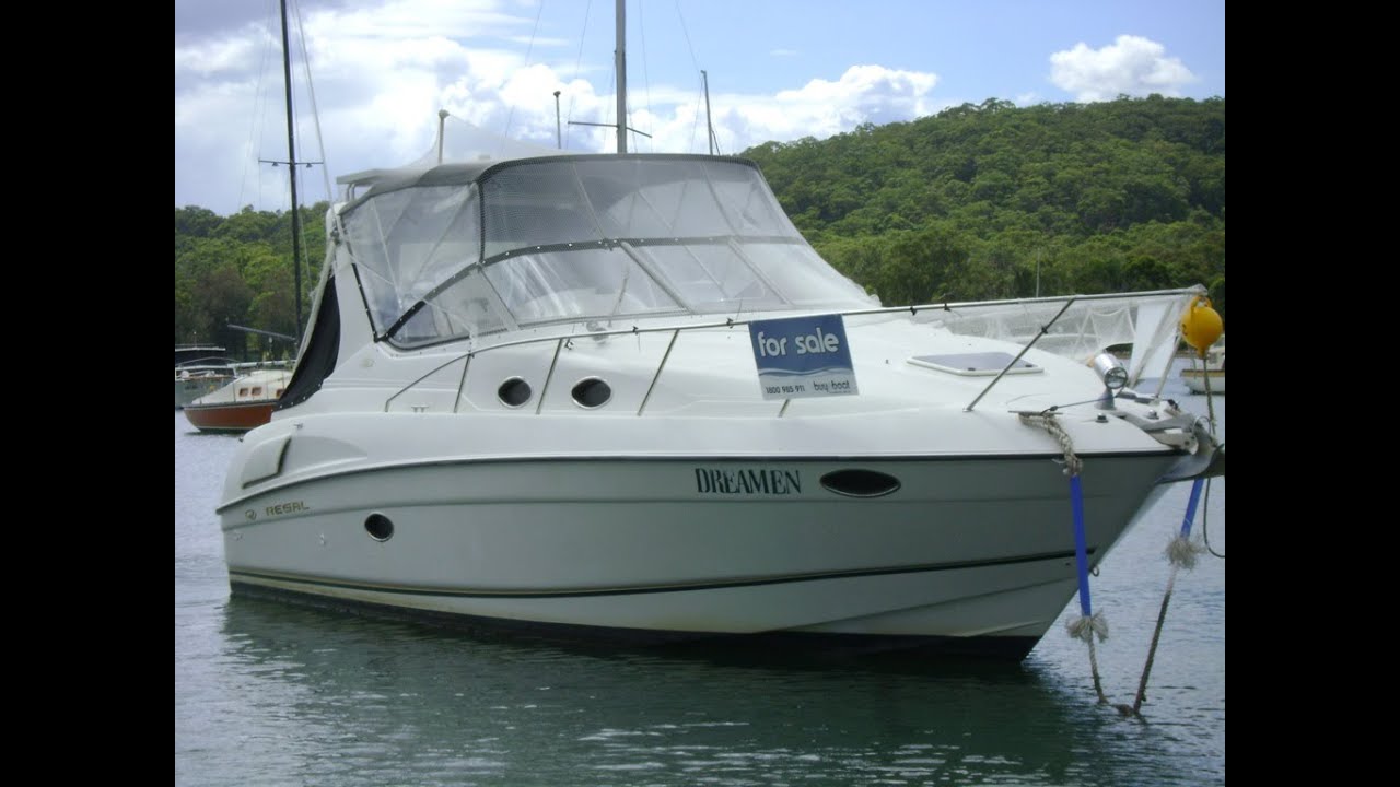 Regal 292 Commodore Sports Cruiser - Walkthrough - YouTube