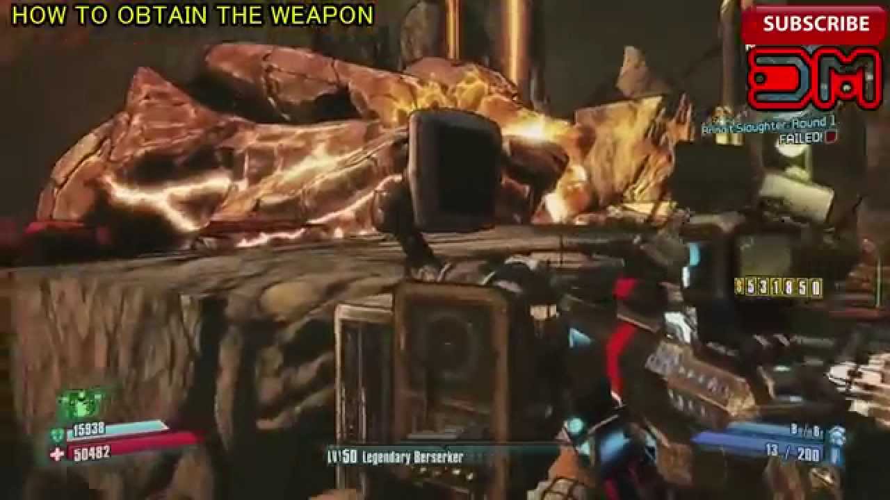 Borderlands 2 : How to Get Severe Shredifier - Legendary Weapon - YouTube
