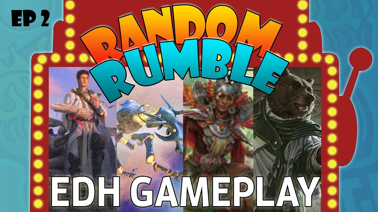 Random Rumble - EDH Gameplay - Ruxa v. Atla Palani v. Zabaz v. Tomik ...