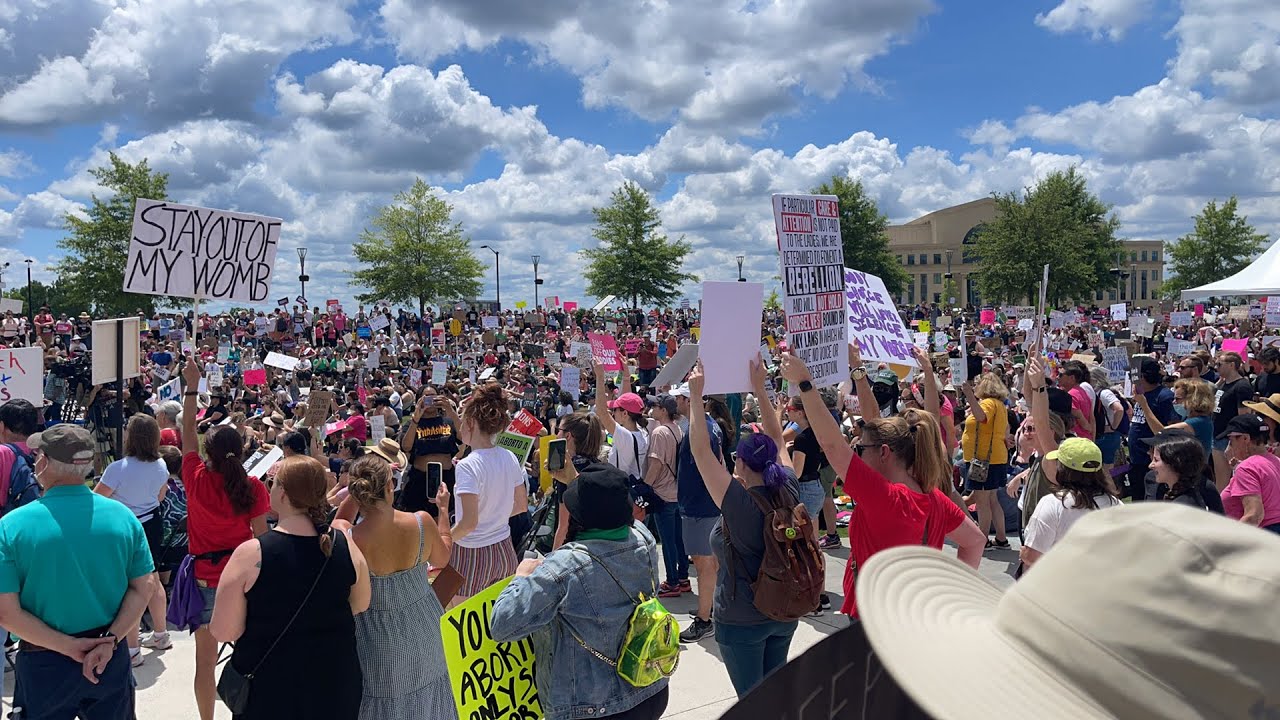 SPEAKERS LIVE FROM THE ROE VS WADE RALLY| Jinger Elizabeth - YouTube