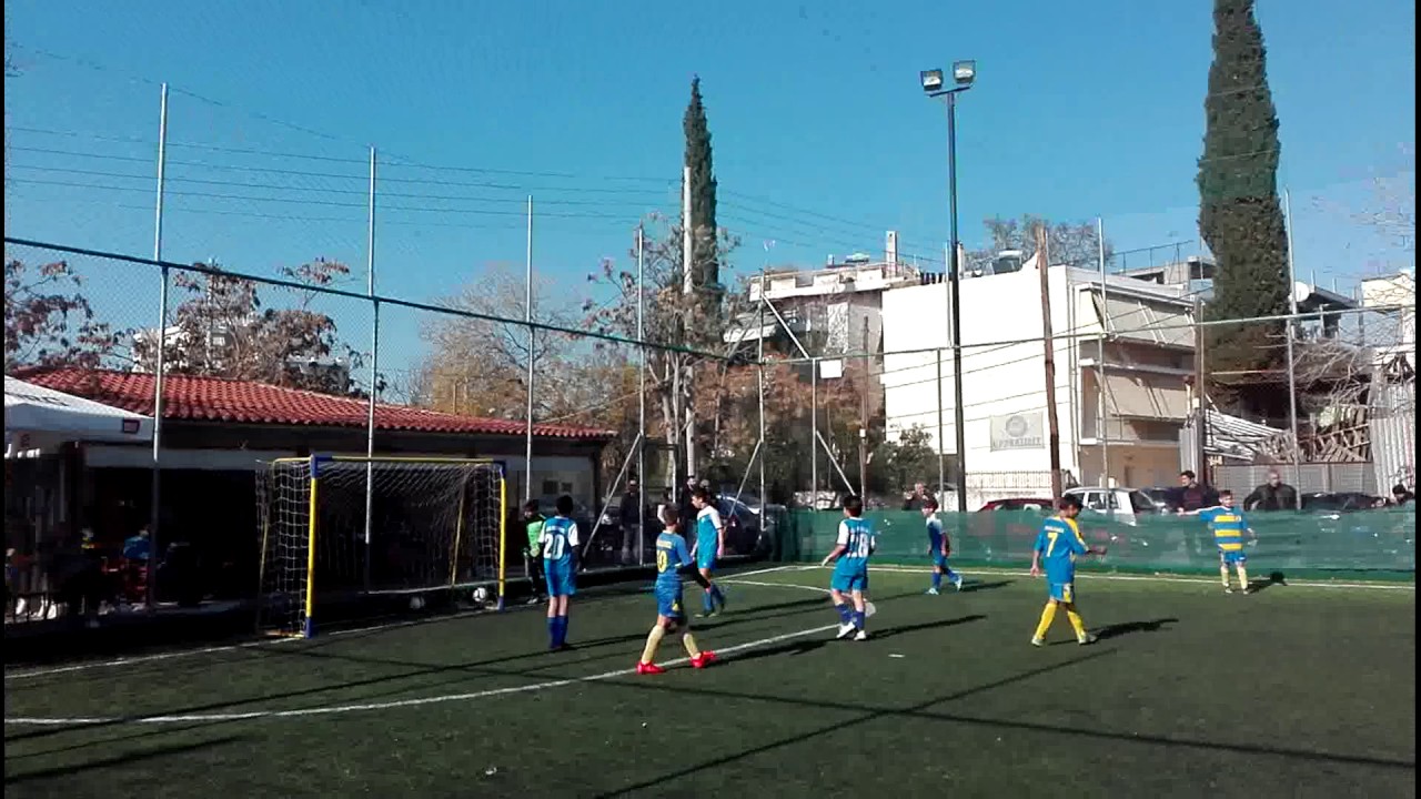Ακαδημια Ηρακλειδες- Νικολακακης 3-2 10/12/2016 Παμπαιδες ;αγωνας ...