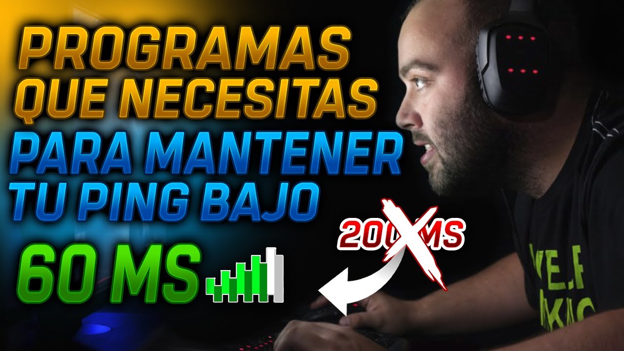 2 programas QUE te AYUDARAN a MANTENER estable tu PING 2020 | ¡Optimiza ...