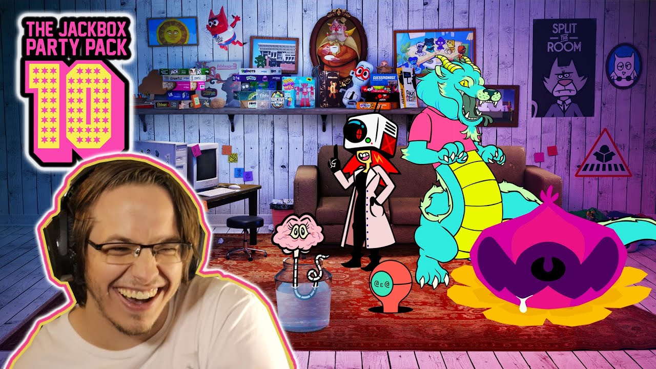Trying EVERY GAME In The Jackbox Party Pack 10! - YouTube