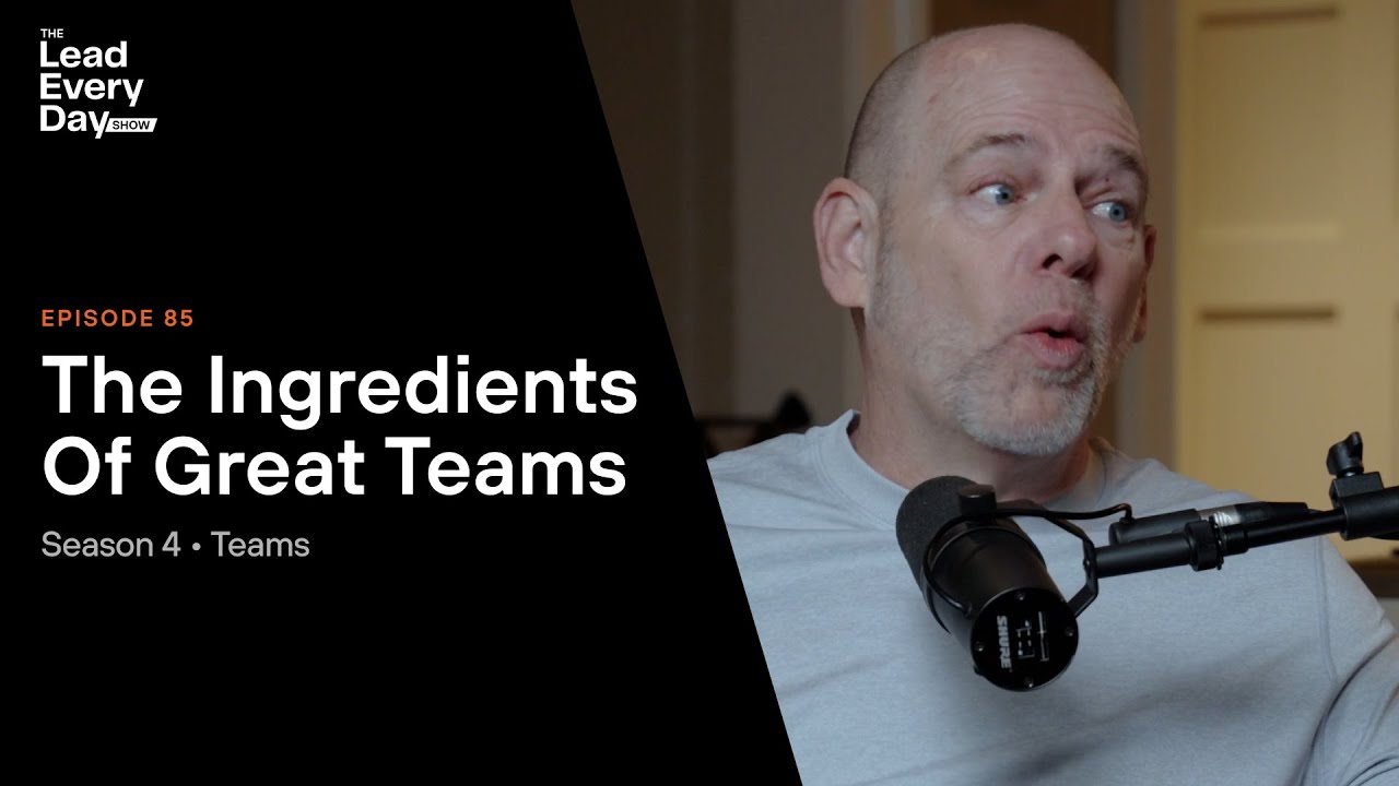 What are the ingredients of a great team? - YouTube