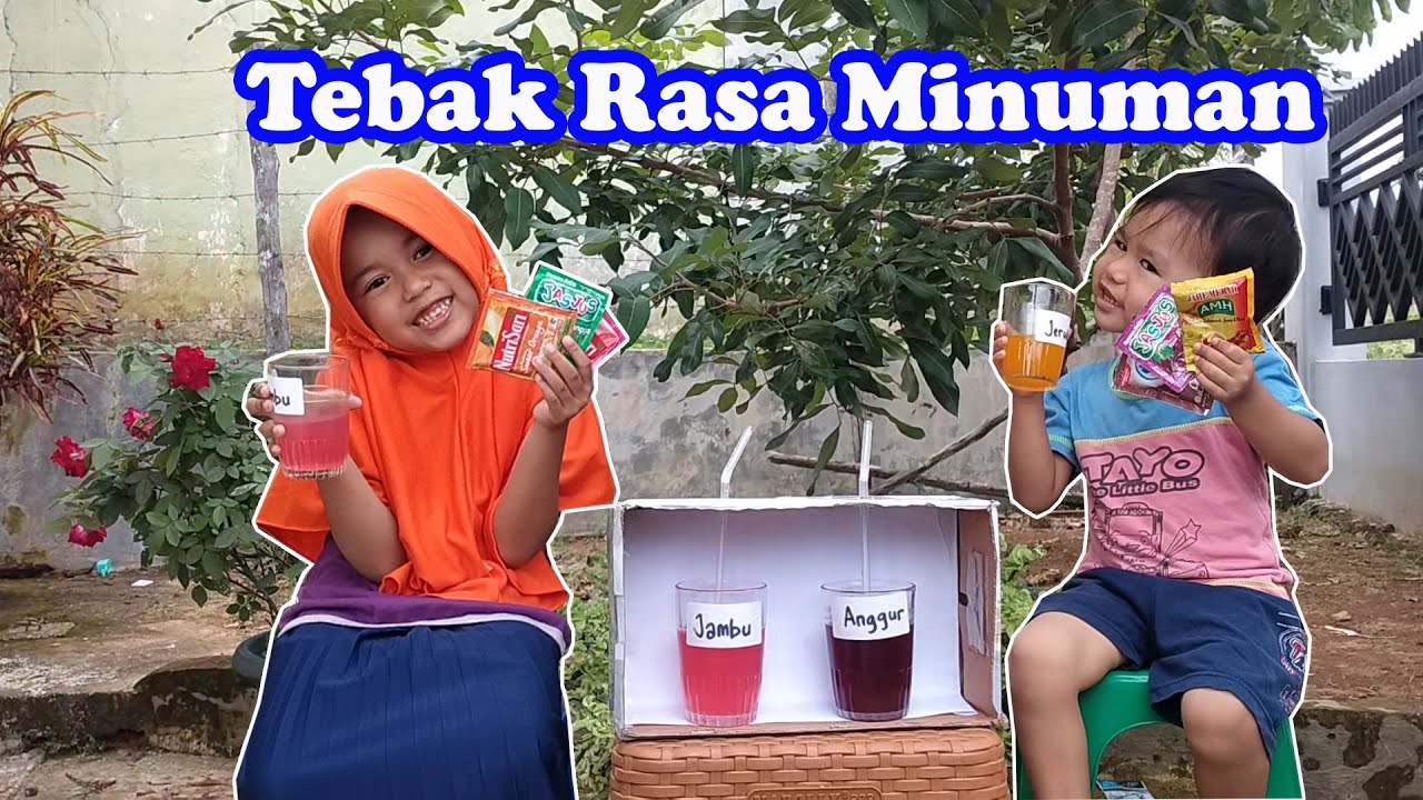 Tebak Rasa Minuman Saset JasJus Nutrisari wedang Jahe - YouTube