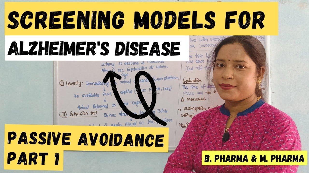 Screening Models Of Alzheimer’s Disease | Inhibitory (Passive) Avoidance | Step-down Method ...