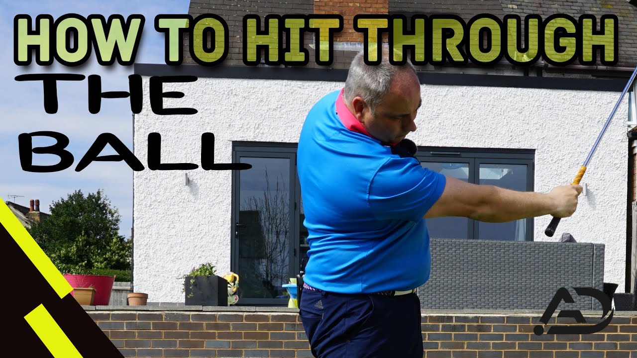 How To Hit Through The Ball - YouTube
