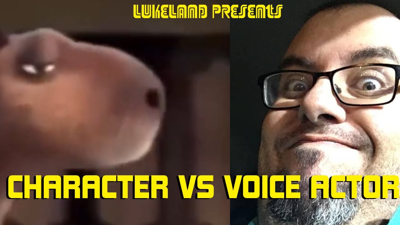 LukeLand Presents: Character VS Voice Actor - YouTube