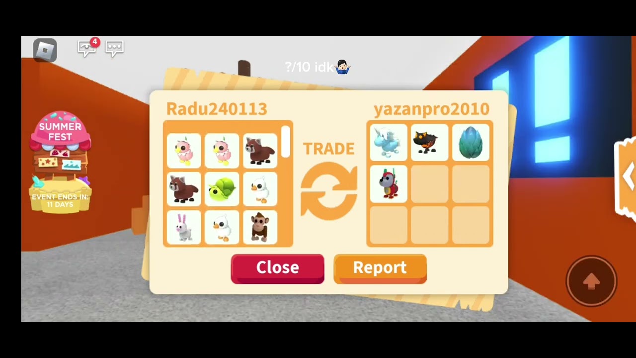 Rating my trades in adopt me💗💗 - YouTube