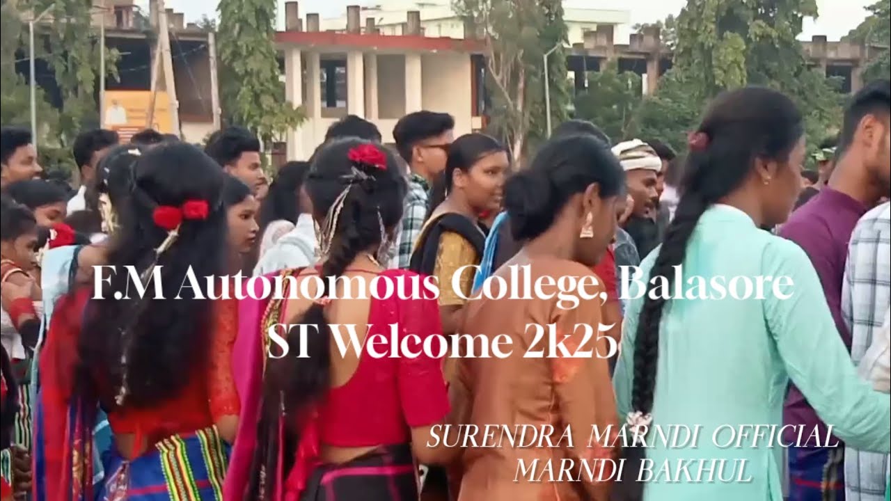 F.M AUTONOMOUS COLLEGE, BALASORE || ST WELCOME 2k25 || #stwelcome 2025 ...