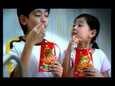 Indofood Chiki Potato Stick - YouTube