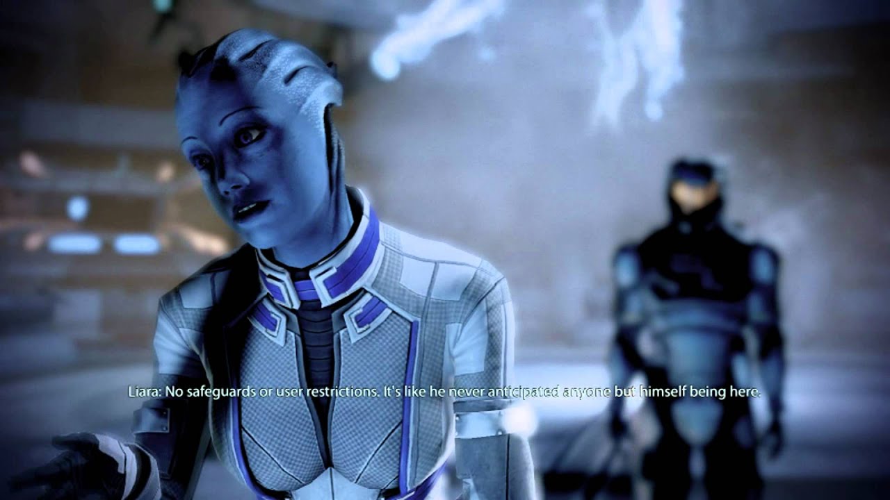 Mass Effect 2 Shadow Broker Dlc Final Liara Romance Youtube