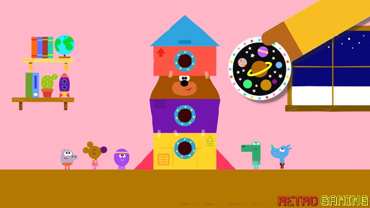 Hey Duggee the Space Badge The Exploring App Retro Gaming - YouTube