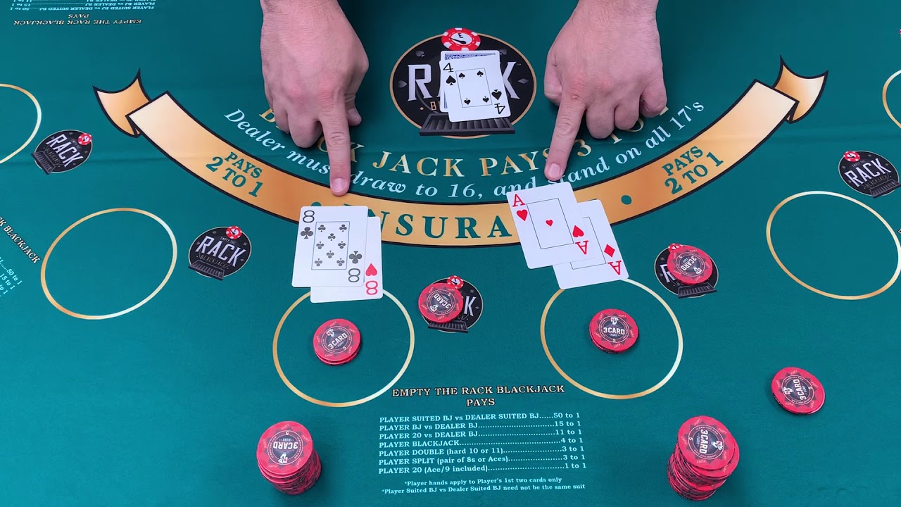 Empty The Rack Blackjack Demo - YouTube