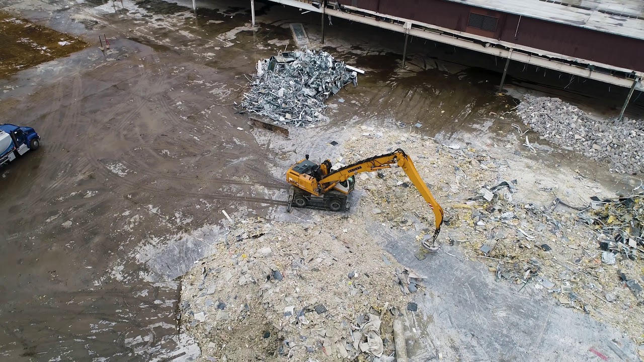 USG - Factory Demolition 11-16-18 - YouTube