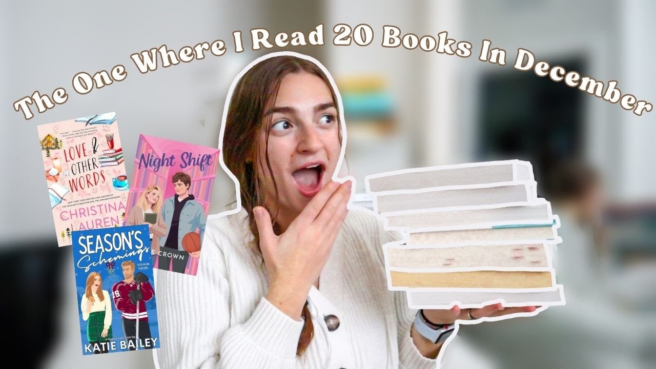 I Read 20 Books in December and this is how it went... // December ...