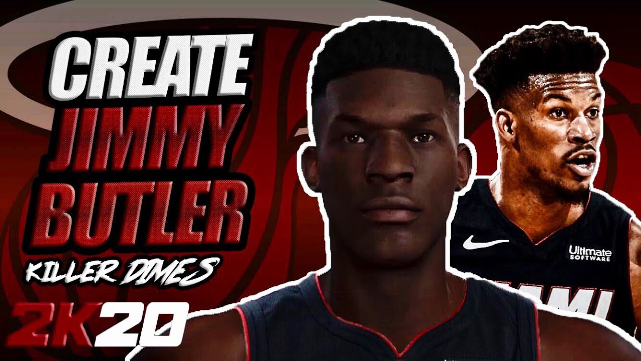 NBA 2K20 How To Make Your MyPlayer EXACTLY Like Jimmy Butler - YouTube