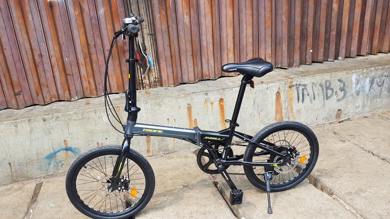 SELI PACIFIC DIBAWAH 5 JUTAAN | SPLENDID 1.0 FOLDING BIKE - YouTube