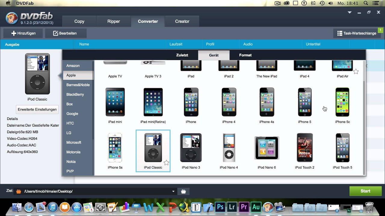 Videos konvertieren auf Mac/Windows mit DVDFab 9 - YouTube